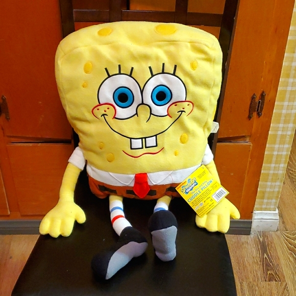 Toys | Spongebob Cuddle Pillow Plushie Nwt | Poshmark